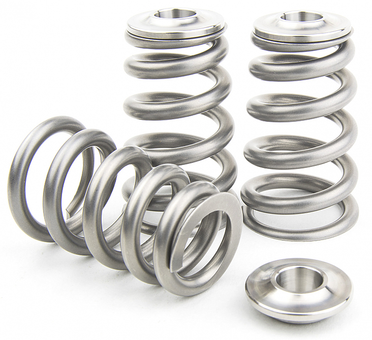 GSC Power-Division CONICAL Valve Spring with Ti Retainer for the Toyota ...