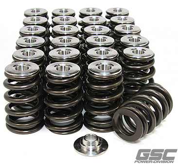 GSC Power-Division Beehive Valve Spring with Ti Retainer for the Toyota ...