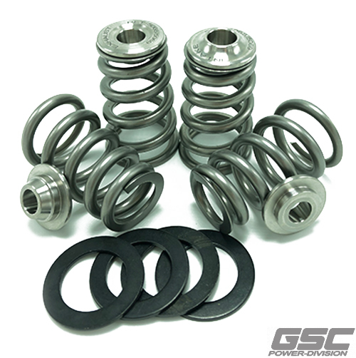 GSC Power-Division Conical Valve Spring kit with Ti retainer for the ...